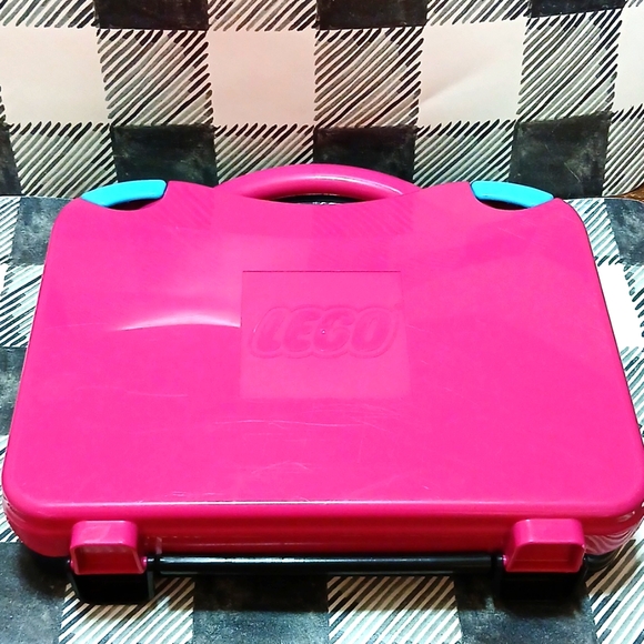 Lego | Toys | Lego Hot Pink Case W Dividers | Poshmark